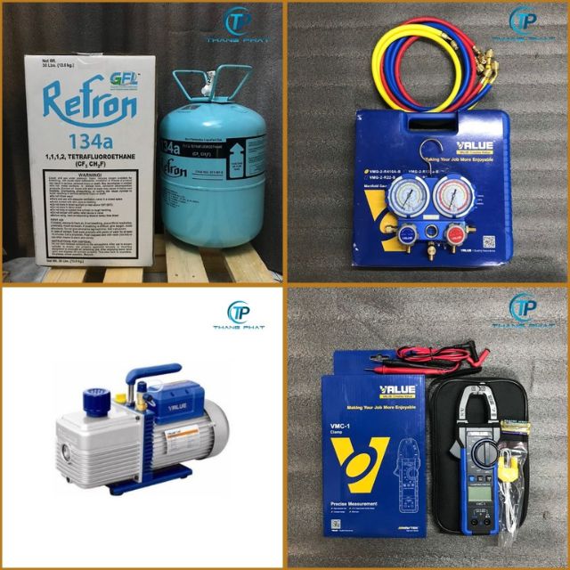 Gas lạnh R134a Refron giá 1890000 đồng nhập khẩu Ấn Độ chất lượng tốt
